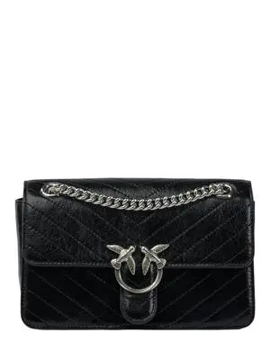 Pinko Crossbody Bag - Black