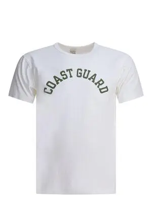BUZZ RICKSON'S Coast Guard' T Shirt - White