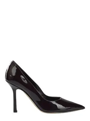 NINALILOU Pointed Toe High Heel Pumps - Bordeaux