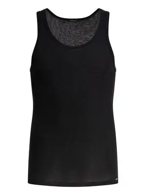 TOM FORD Cotton And Modal Tank Top - Black