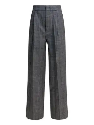 SA SU PHI Wide Leg Trousers - Grey