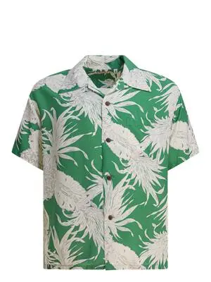 SUN SURF Island Pineapple' Shirt - Green