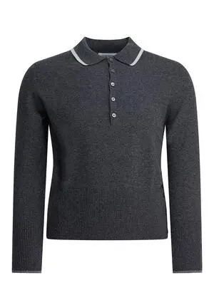 Thom Browne Browne 65' Polo Shirt - Black