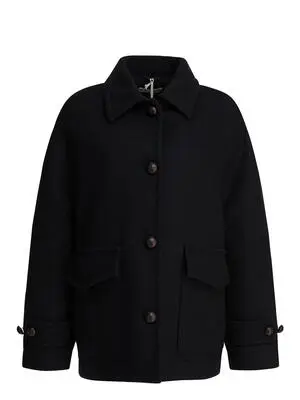 CIRCOLO 1901 Pocketed Jacket - Black
