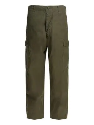 BUZZ RICKSON'S Cotton Poplin Cargo Pants - Green