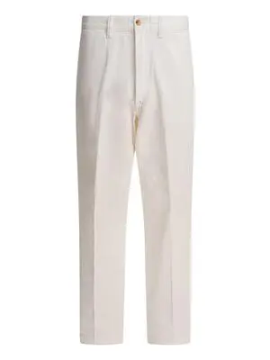 Polo Ralph Lauren Straight Leg Trousers - White