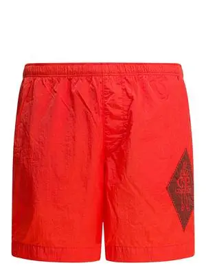 C.P. COMPANY Eco-chrome R' Swim Shorts - Red