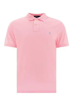 Polo Ralph Lauren Pique Polo Shirt - Pink