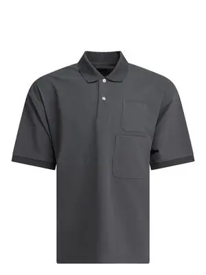DAIWA PIER39 Polo Shirt With Two Pockets - Grey