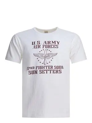 BUZZ RICKSON'S 72nd Fighter Sq' T Shirt - White