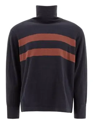 Ralph Lauren Cotton Turtleneck Sweater - Blue