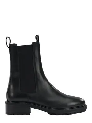 AeydĒ Calfskin Leather Chelsea Boots - Black