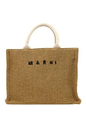 Marni East/west Tote Bag - Beige