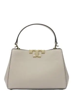 Tory Burch Calf Leather Shoulder Bag - Beige