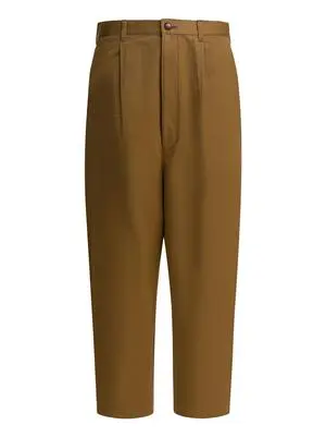 Junya Watanabe X Carhartt Wip Pleated Trousers - Brown