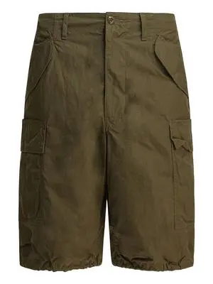 BEAMS MIL Shorts Green