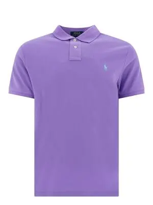 Polo Ralph Lauren Pique Polo Shirt - Purple