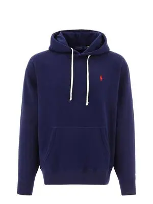 Polo Ralph Lauren Relaxed Fit Rl' Hoodie - Blue