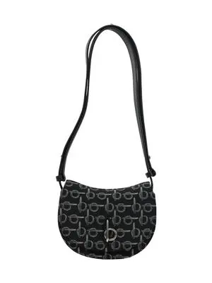 Burberry Rocking Horse Mini Crossbody Bag - Black