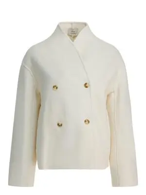 Loulou De Saison Meyer Wool Coat - White