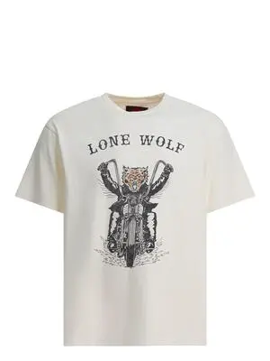 GALLERY DEPT. Lone Wolf' T Shirt - White