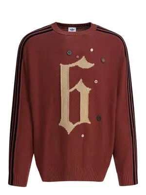 ADIDAS ORIGINALS Song For The Mute Adi006 Crewneck - Bordeaux
