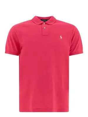 Polo Ralph Lauren Pique Polo Shirt - Pink