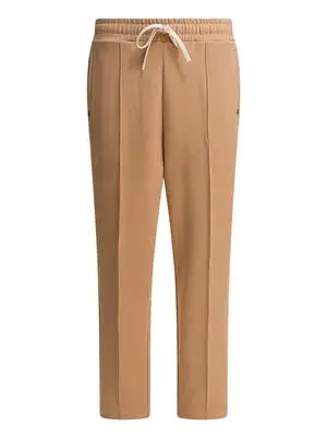 ALTUM Straight Stretch Waist Trousers - Brown