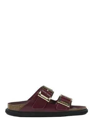 BIRKENSTOCK Arizona Droplet Buckle Sandals - Bordeaux