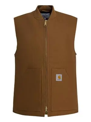 Carhartt Work In Progress Classic Sleeveless Vest - Brown