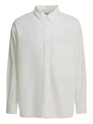 BEAMS Lisa Oxford Sn' Shirt - White
