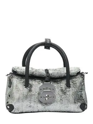 ZANELLATO Dotta Handbag - Silver
