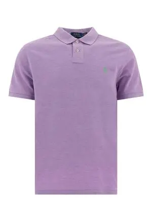 Polo Ralph Lauren Pique Polo Shirt - Purple