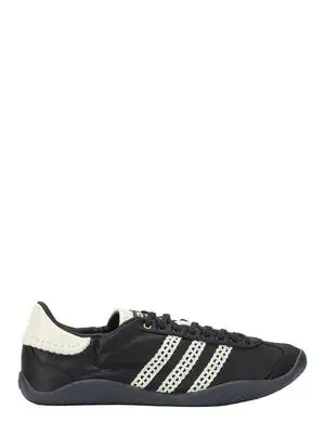 Adidas Originals By Alexander Wang Wales Bonner Karintha Lo Satin Sneakers - Black
