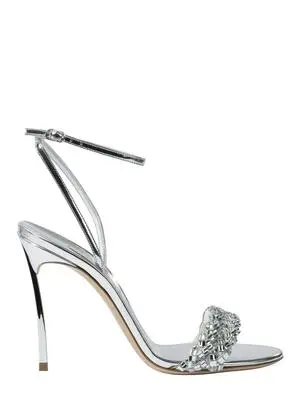 Casadei Interstellar Heeled Sandals - Silver