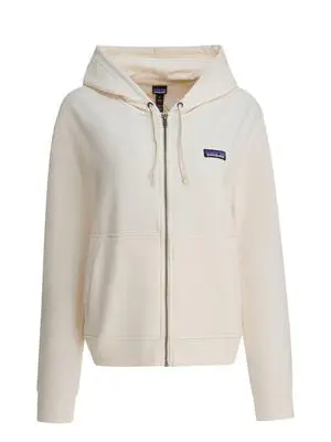 Patagonia Ahnya Zip-up Hooded Sweatshirt - Beige