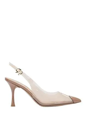 GIANVITO ROSSI Diana 85 Mm Slingbacks - Beige