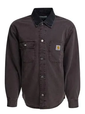 Carhartt Work In Progress Mitch' Overshirt Jacket - Brown