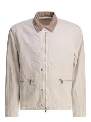 NONNATIVE Cotton Overshirt Jacket - White