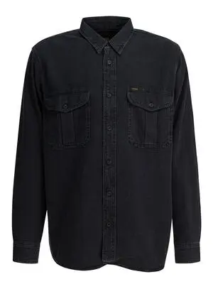 Filson Denim Overshirt Jacket - Black