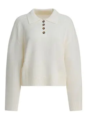 Loulou De Saison Cashmere Sweater - White