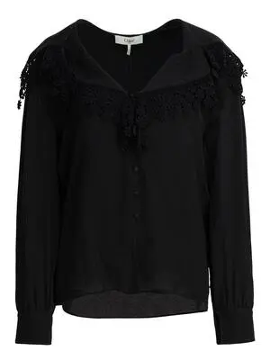 CHLOÉ Blouse With Lace Collar