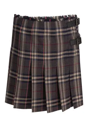 BURBERRY Wool Mini Kilt