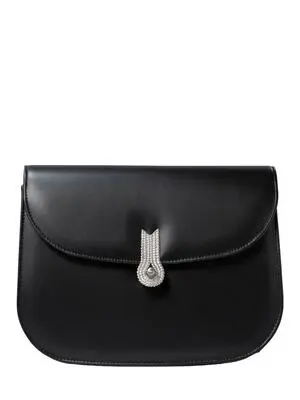 AMATO DANIELE Leather Crossbody Bag - Black