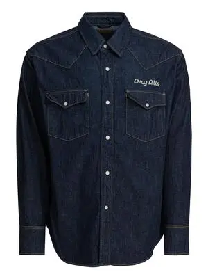 HUMAN MADE Denim 'western' Shirt - Blue