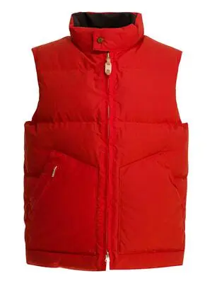 MANIFATTURA CECCARELLI Goose Down Vest - Orange