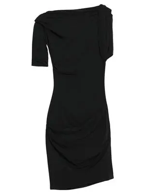 Jacquemus Draped Mini Dress - Black