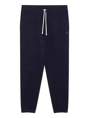 Polo Ralph Lauren Navy Cotton Blend Jogging Pants - Blue