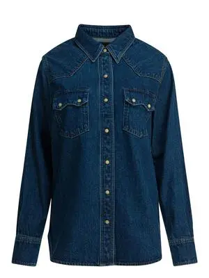 Filson Western Denim Shirt - Blue