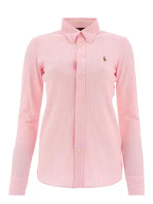 Polo Ralph Lauren Oxford Striped Shirt - Pink